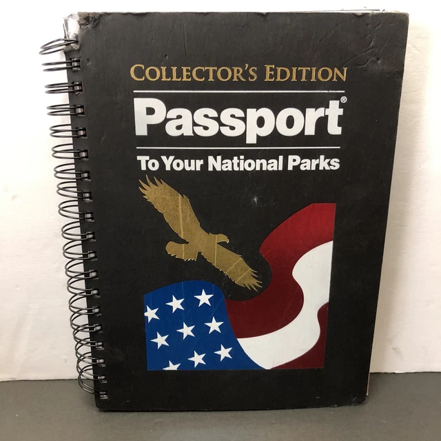 PASSPORT TO YOUR National Parks map collector's edition As-Is Book ...