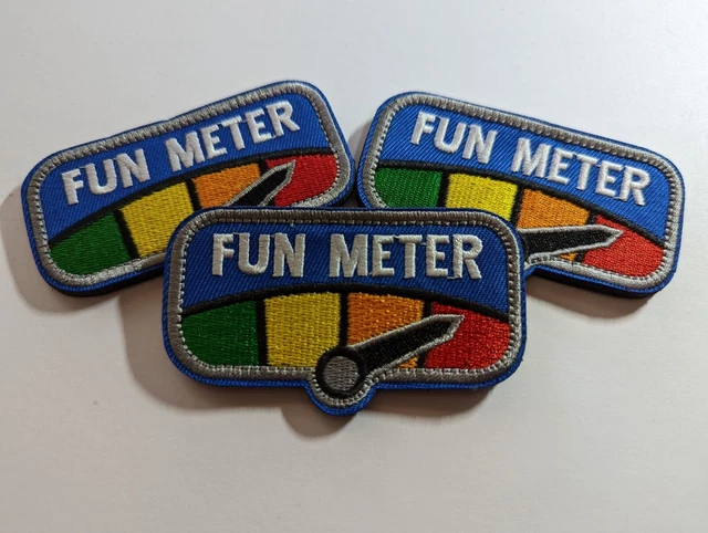FUN METER MORALE Patch $9.95 - PicClick AU