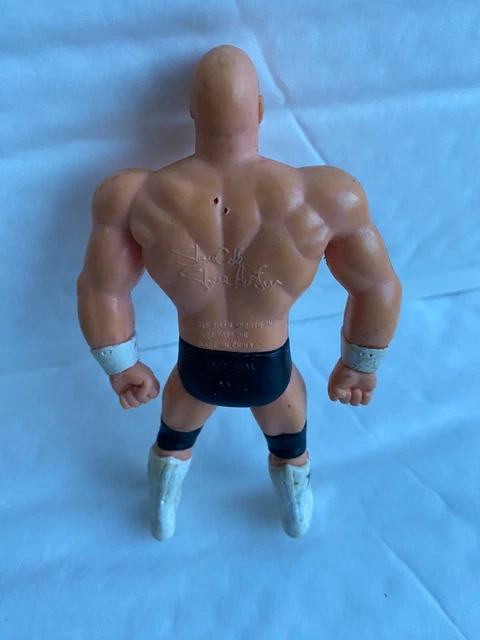 WWF WWE STEVE Austin Frío Piedra Curva Ems Acción de Luchadores Figura ...