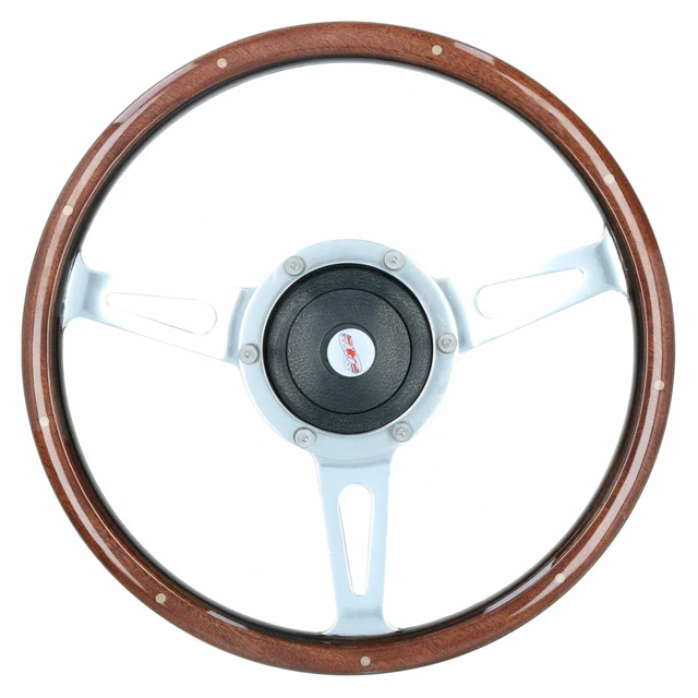 CLASSIC CAR WOODRIM Steering Wheel & Boss Austin / Leyland / Morris ...