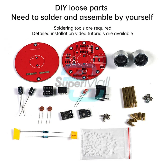 DIY ELECTRONIC KITS Ultrasonic Suspension Standing Wave Controller DIY ...