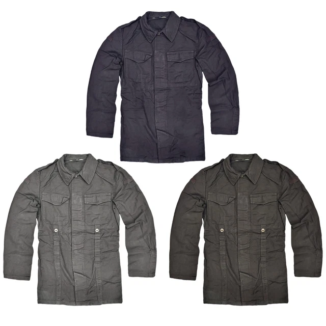 ARMY JACKET ORIGINAL German Moleskin Bundeswehr Vintage Surplus Cotton ...