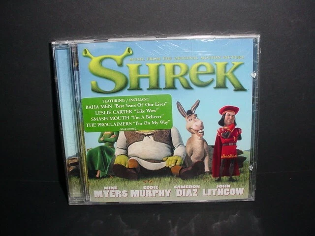 (CD082) NEW FS Cut-Out CD SHREK Orig. Motion Picture Soundtrack ...