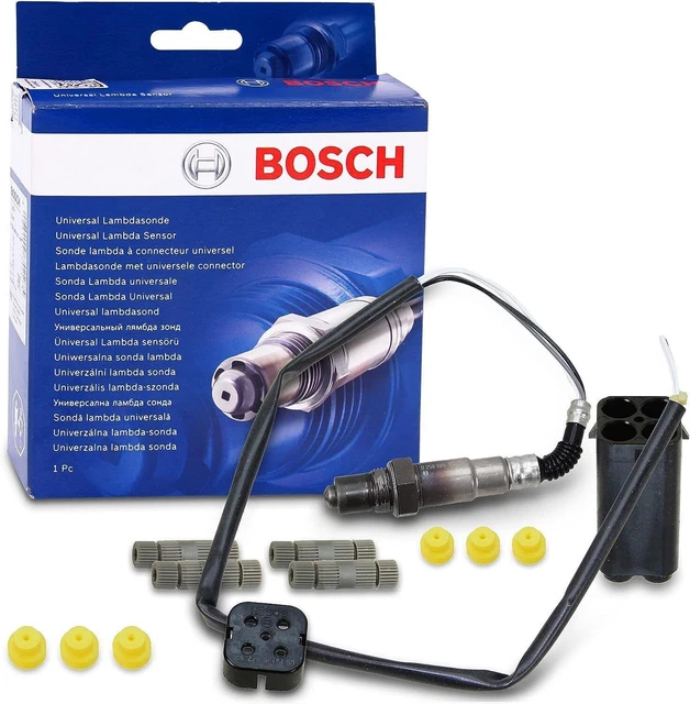 SONDE LAMBDA UNIVERSELLE Bosch pour le contrôle des émissions des voitures,... EUR 60,94 ...