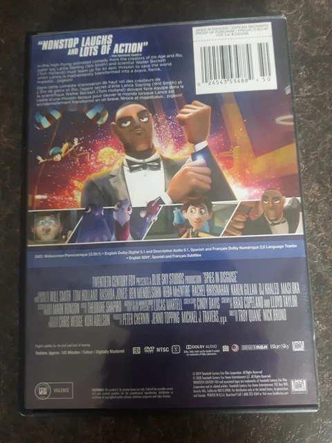 SPIES IN DISGUISE 2019 DVD Movie Widescreen Good Condition $3.99 ...