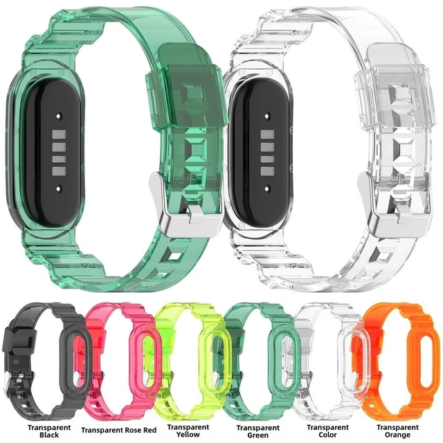 FÜR TPU JELLY Uhrenarmband für Fitbit Air - 5,5-8,7 Zoll Größ EUR 8,71 ...