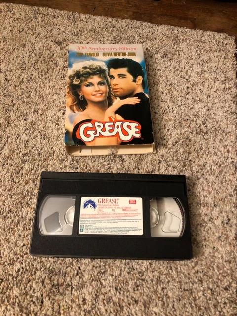 GREASE (VHS, 1998, 20th Anniversary Edition) £4.45 - PicClick UK