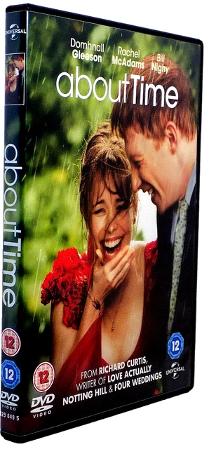 ABOUT TIME DVD (2013) R2,4,5 Bill Nighy, Rachel McAdams, Domhnall ...
