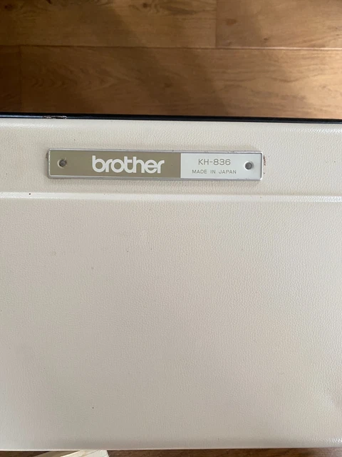 MACHINE À TRICOTER Brother KH-836 en parfait état de marche EUR 200,00 ...