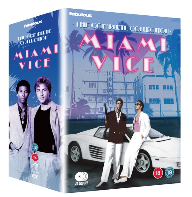 MIAMI VICE The Complete Collection DVD New Sealed Official UK Release £ ...