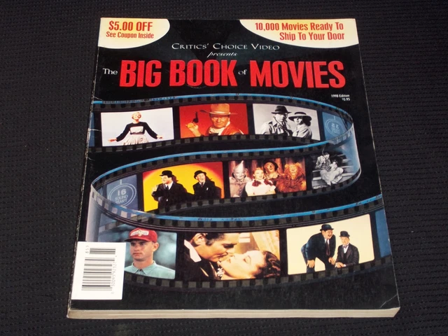 1998 THE BIG Book Of Movies Magazine - Critics Choice Video Cover - E ...