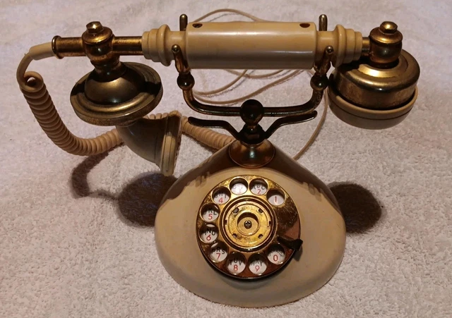 FRENCH PRINCESS VICTORIAN Rotary Phone Leever Brothers First Lady Sweet ...