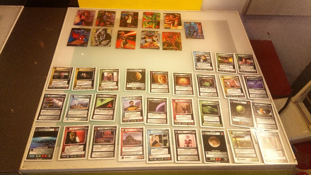 SPIDER MAN LEGACY & Star Trek The Next Generation TNG Trading cards ...