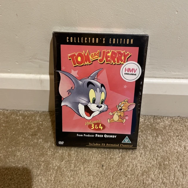 TOM AND JERRY - Collectors Edition Vol 3-4 DVD 2007 Brand New And Sealed Pal £7.12 - PicClick UK