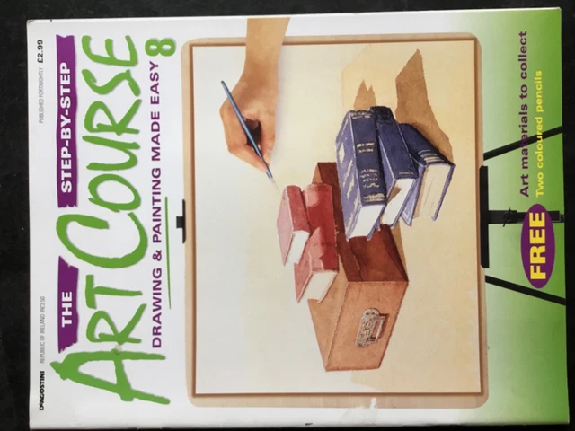 STEP-BY-STEP ART COURSE MAGAZINE DeAgostino ARTIST WATERCOLOUR ACRYLIC ...