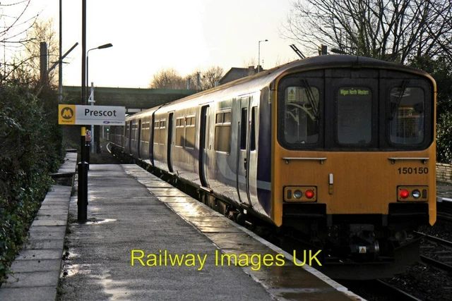 RAILWAY PHOTO CLASS 150 DMU Northern Rail Class 150 150150 Prescot ...