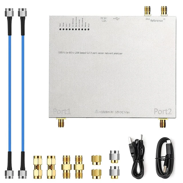 LIBREVNA 2-PORT VNA Dual-Port Measurement Firmware Updates Supported ...