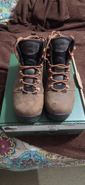 DANNER VICIOUS 4.5& Composite Toe Boot Men, Brown/Orange NMT size 11.5 ...