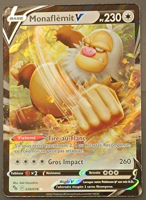 CARTE POKÉMON MONAFLÈMIT V 058/078 EUR 1,90 - PicClick FR