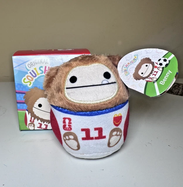 MCDONALD’S FIFA WORLD Cup 2026 Squishmallows Happy Meal Toys - Benny ...