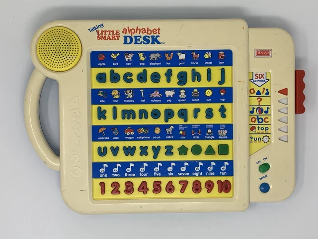 Working Vtech Talking Alphabet Desk Little Smart Learning Toy A Z 1 10 Shapes £2405