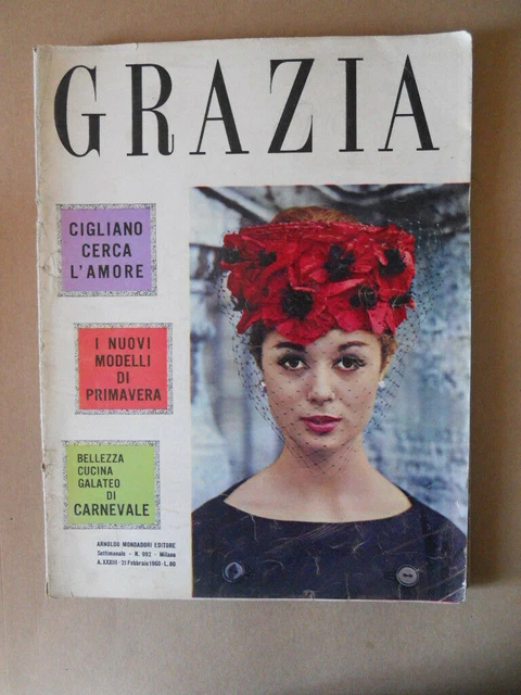 GRAZIA RIVISTA DI moda n 992 1960 [VL22] EUR 9,15 - PicClick FR