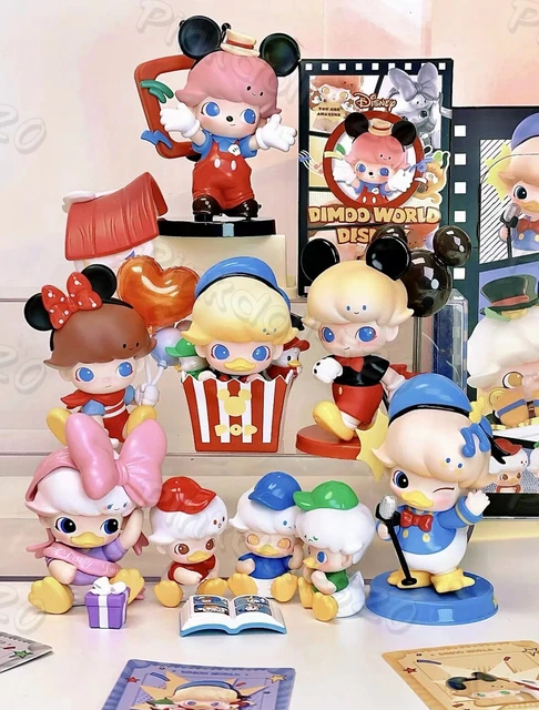 POP MART DIMOO WORLD DISNEY Series Blind Box Confirmed Figure Toys NEW ...
