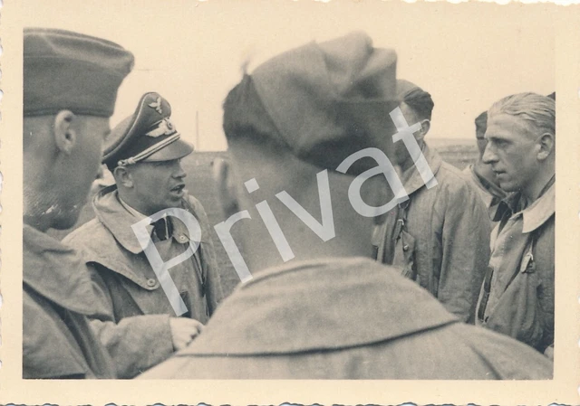 FOTO WK II Wehrmacht Flieger am Start Böblingen Lehrer Lt. Wolf Juni ...