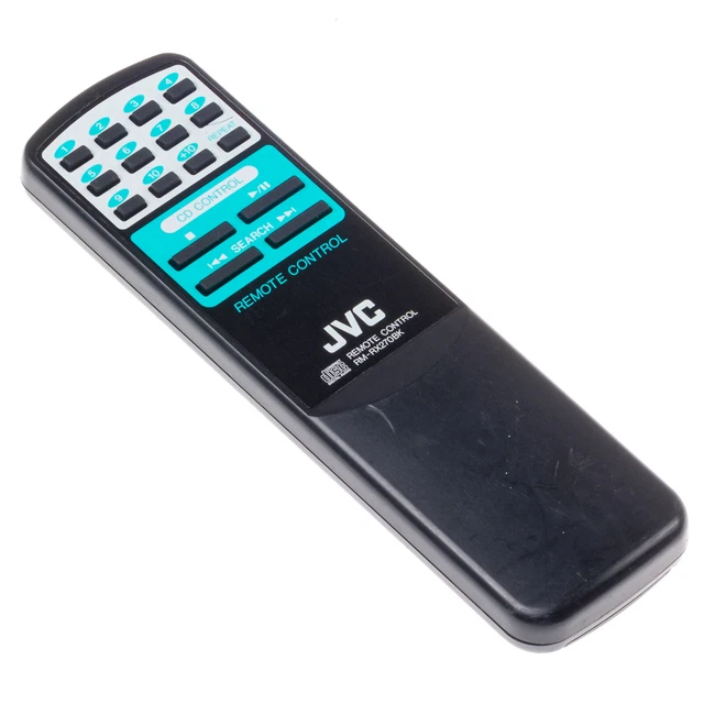 ORIGINAL JVC RM-RX270BK Télécommande pour RC-X270 Lecteur CD / Éprouvé EUR 12,43 - PicClick FR