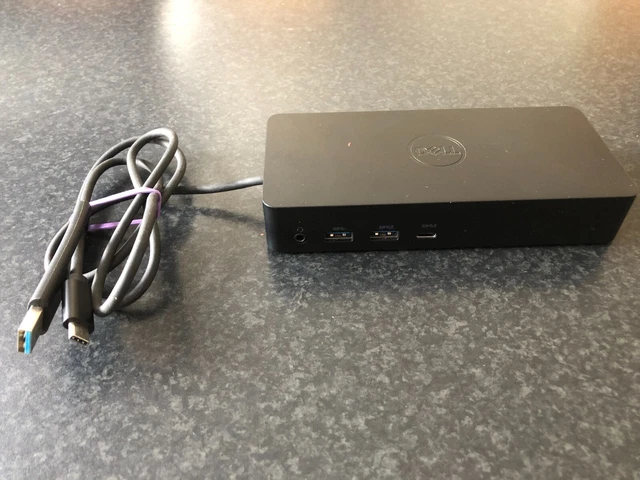 DELL D6000 USB-C/USB 3.0 DisplayLink Docking Station. No PSU. Ex ...