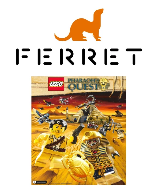 ORIGINAL LEGO BAUANLEITUNG Bauplan Set 7327 Pharaoh's Quest Scorpion ...