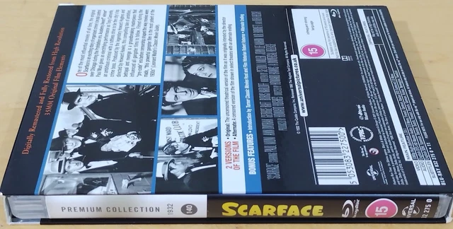 SCARFACE WITH POSTER & Art Cards Blu-Ray PAL In Mint Condition £14.99 ...