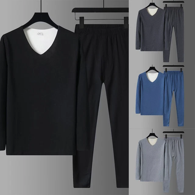 ENSEMBLE DE SOUS-V TEMENTS Johns thermiques longs en polaire douce de qualit EUR 35,14 - PicClick FR