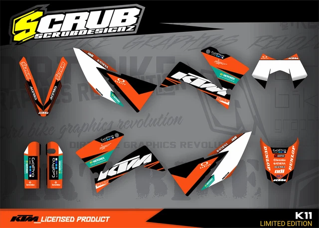 KTM GRAFICA SMC 625 640 660 2005 2006 2007 2008 SCRUB LC4 EUR 154,71 ...