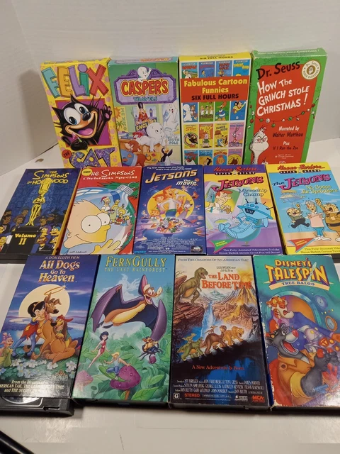 ANIMATED VHS LOT $22.26 - PicClick CA