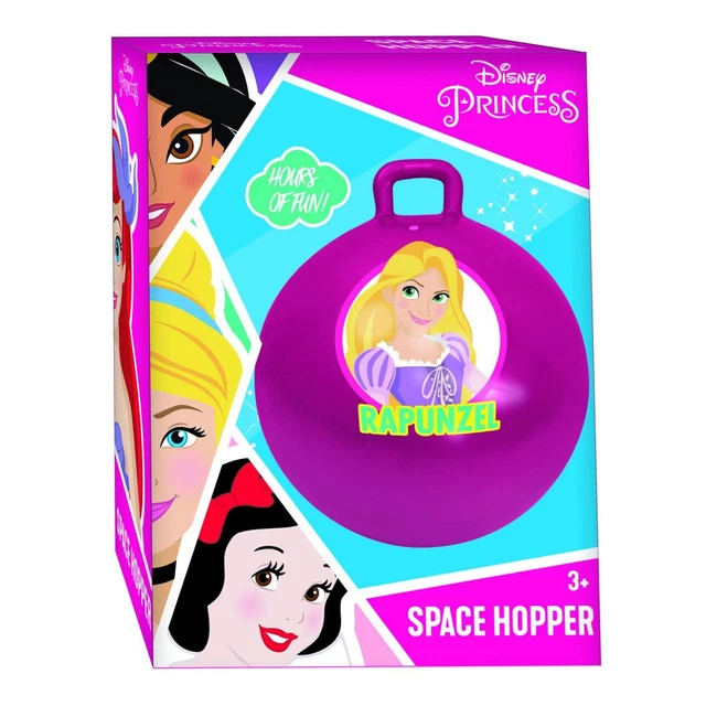 DISNEY PRINCESS SPACE Hopper RAPUNZEL Sprungball with Easy Grip Handle ...