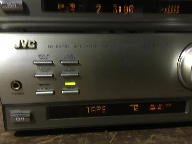 JVC RX-EX70R AMPLIFICATORE/RICEVITORE amplificatore/amplificatore integrato XL-EX70 Cambia disco ...