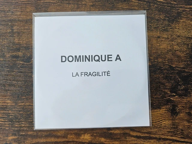 DOMINIQUE A CD Promo 12 Titres La Fragilite EUR 3,00 - PicClick FR