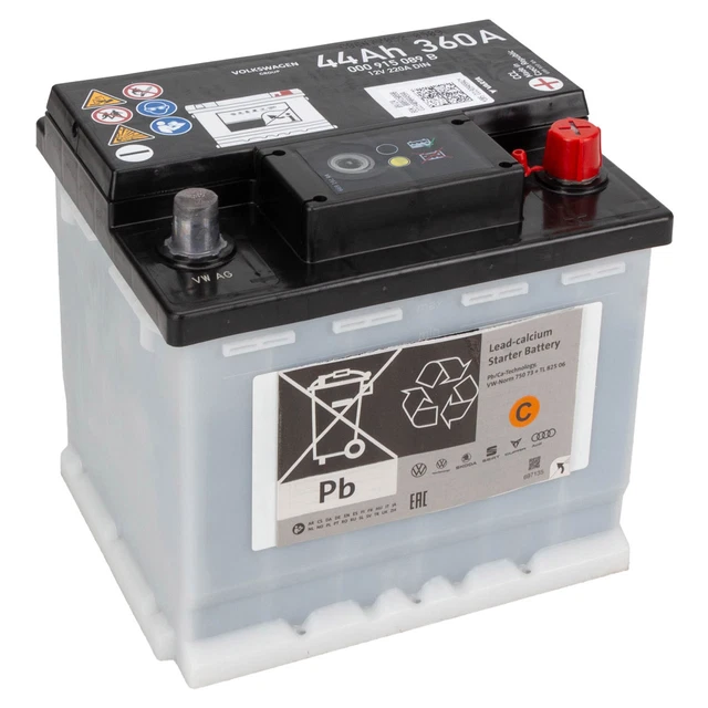 Original Vw Batterie 44 Ah