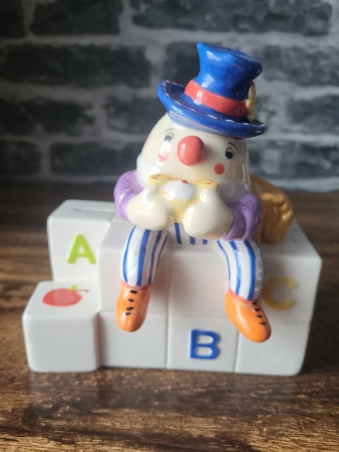 AYNSLEY NURSERY RHYME Collection - Humpty Dumpty Money Box ABC Blocks £ ...
