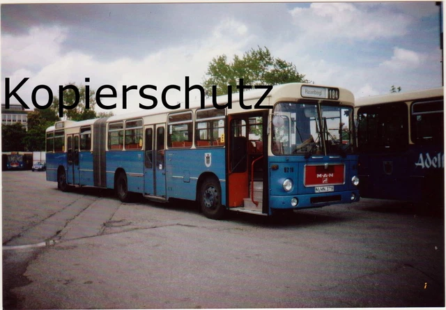 OMNIBUS FOTO BUSFOTO MAN Göppel SG 192 Gelenkbus Stadtwerke München ...