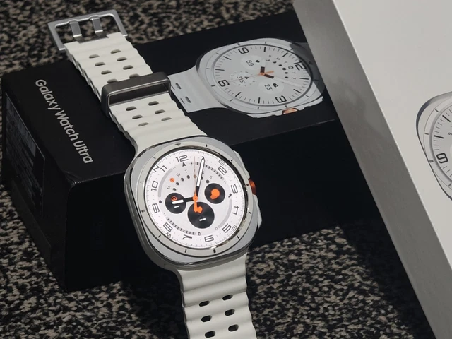 SAMSUNG GALAXY WATCH Ultra LTE 47mm Titanium White £239.90 - PicClick UK