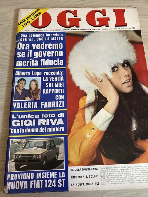 GIGLIOLA CINQUETTI-ALBERTO LUPO-CLAY Regazzoni-Sofia Loren-G. Riva ...