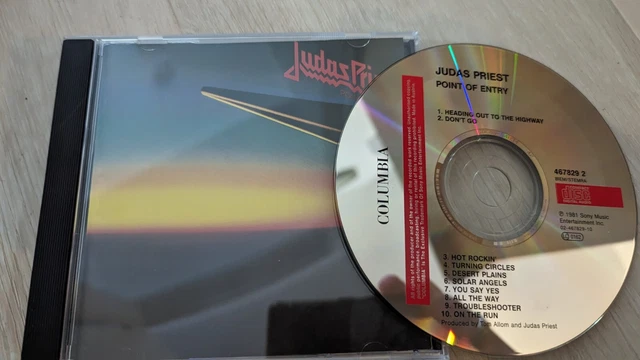 JUDAS PRIEST POINT Of Entry, CD /1981/10 Songs EUR 1,00 - PicClick FR