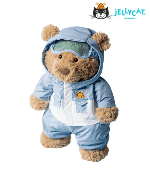JELLYCAT BARTHOLOMEW SNOW Suit Bear: BNWT Soft Huggable Brand Toy w ...