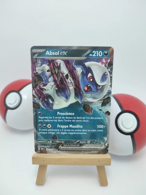 CARTE POKEMON - Absol Ex 135/197 - OBF Flammes Obsidiennes EV03 FR NEUF ...