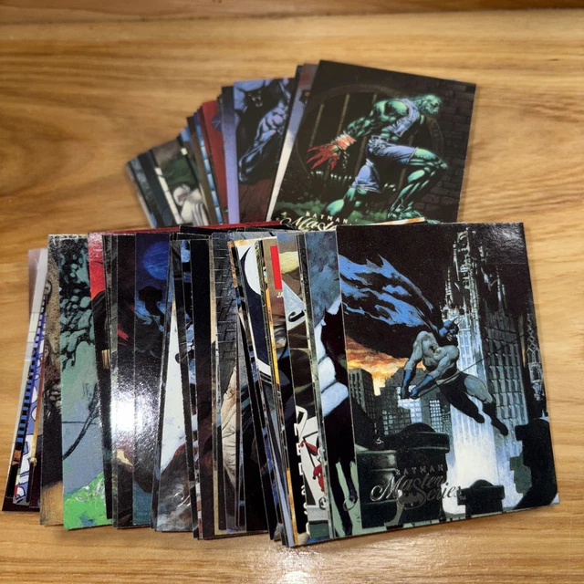 BATMAN (MASTER SERIES) 1995 SkyBox Complete 90 Card Set $64.24 - PicClick