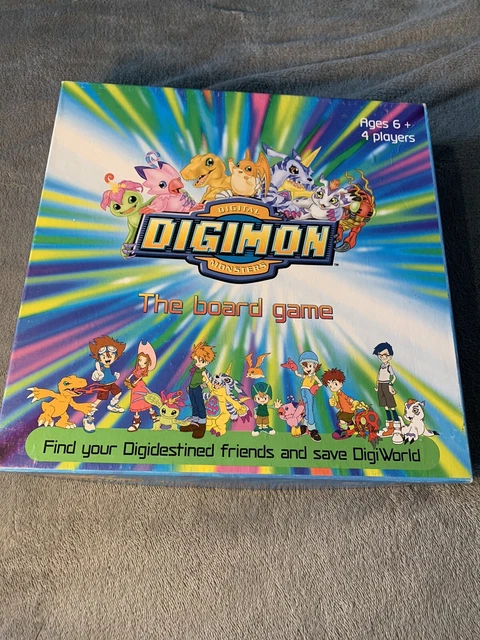 DIGIMON - DIGITAL Monsters The Board Game 2000 Vintage Rare - Complete ...
