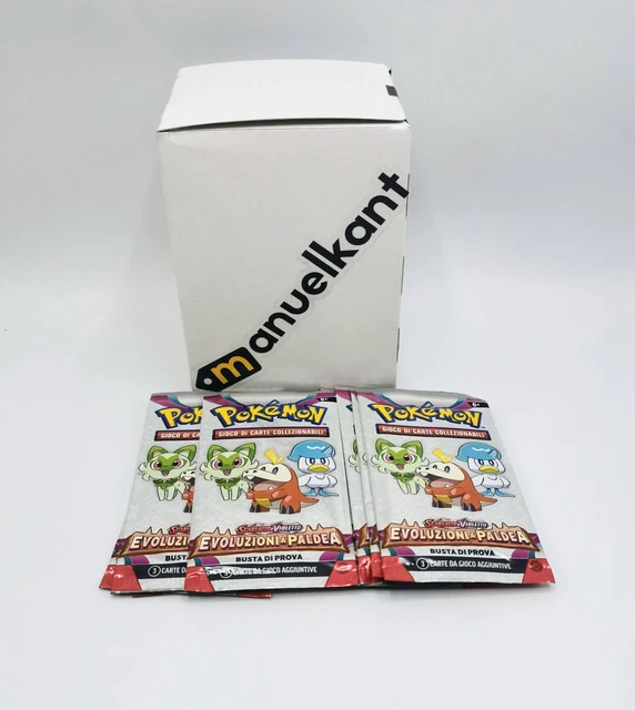 POKÉMON ÉCARLATE VIOLET Kites Paldea 10 Paquets Test Scellé EUR 6,59 ...