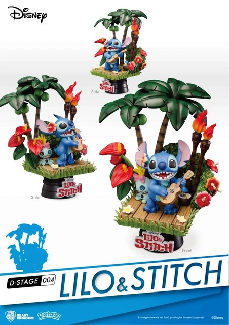 LILO & STITCH D-Stage 004 Stitch Rerun Figura PVC BESTIA REINO EUR 65 ...